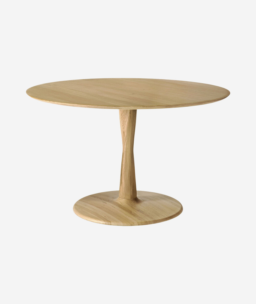 Torsion Dining Table Round - More Options | BEAM