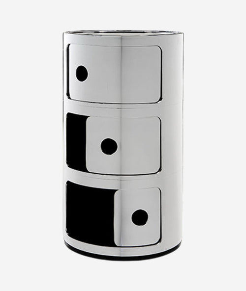 Componibili Metallic Side Table + Storage Unit - More Options | BEAM